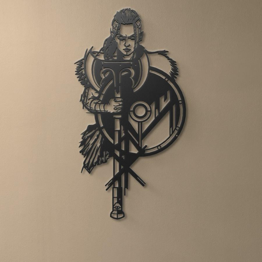 Valkyrie Viking Wall Decor - Moonarch