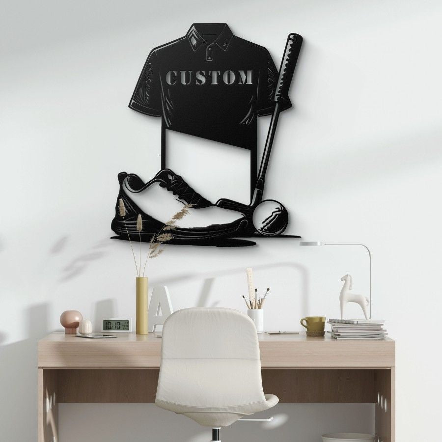 Custom Golf Metal Wall Art - Moonarch