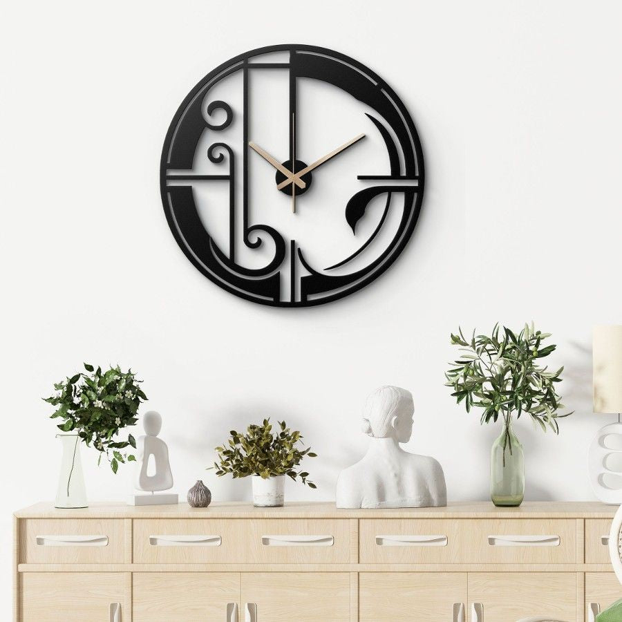 Metal Wall Clocks Timeless Collection - Moonarch