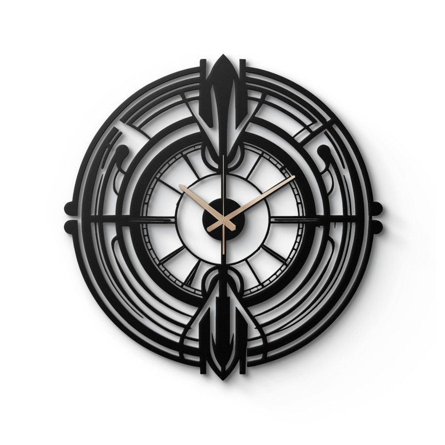 Metal Wall Clocks Timeless Collection - Moonarch
